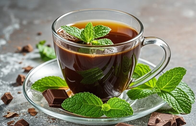 The Sweet and Refreshing Benefits of Chocolate Mint Tea - Health Facts Time