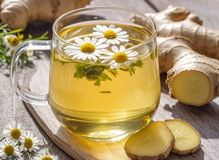 Ginger Chamomile Tea: Benefits, Recipe, and More - Health Facts Time