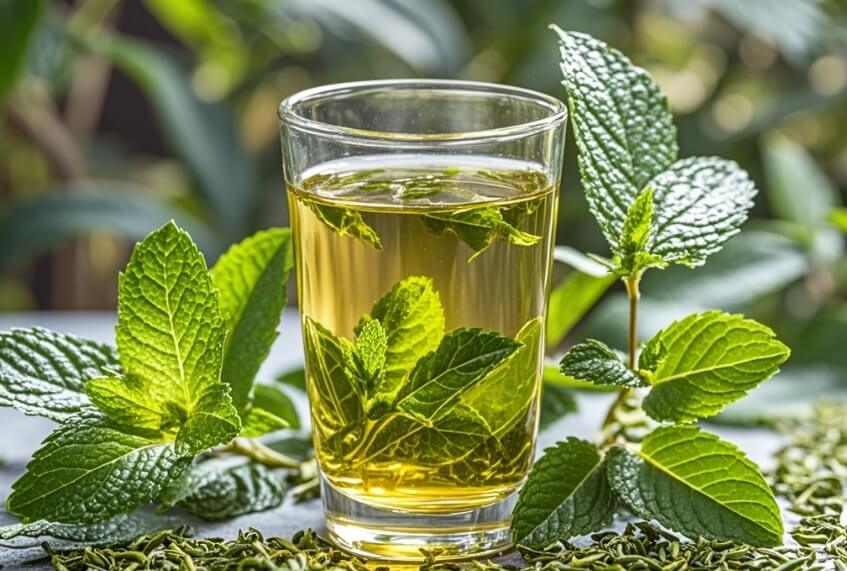 The Benefits of Drinking Moroccan Mint Tea - Health Facts Time