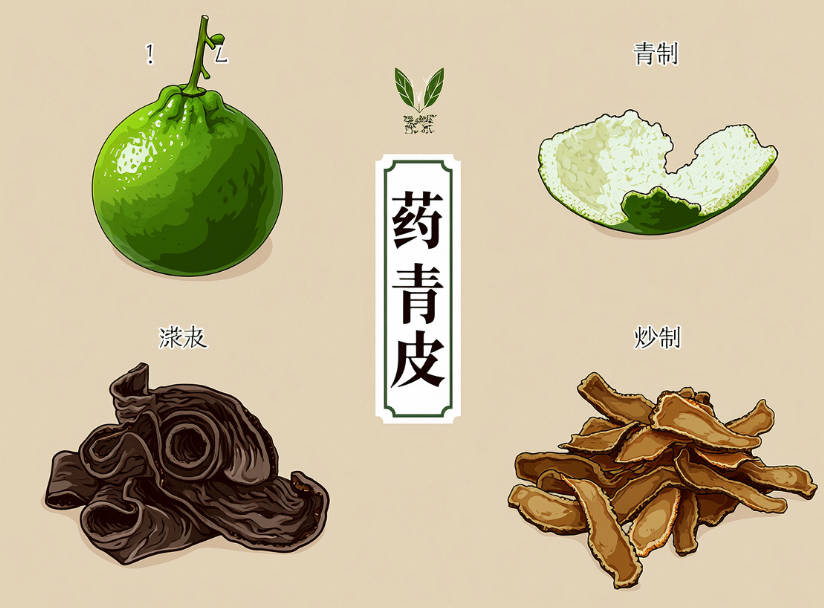 Qing Pi (Citri Reticulatae Pericarpium Viride) in TCM - Health Facts Time